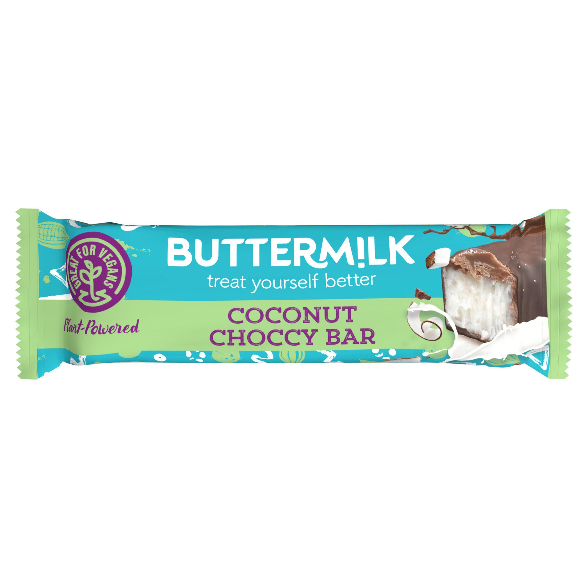 Buttermilk Bar Coconut Choccy (Similar To A Bounty) 45g – Jennings Plantry
